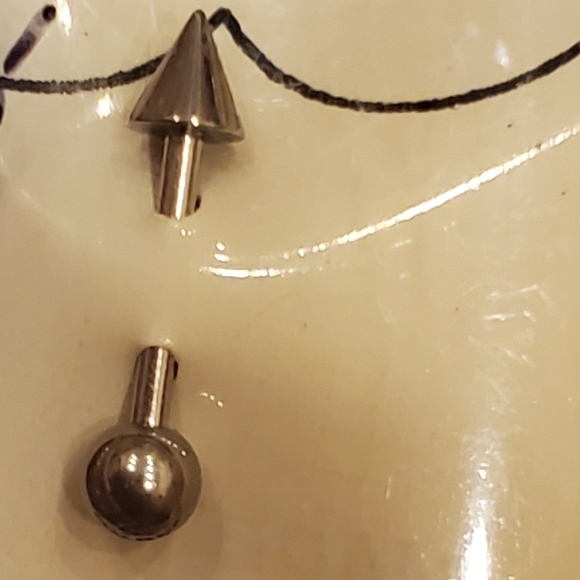 Jewelry | Surgical Steel Straight Bar One Round One Pointed | Poshmark